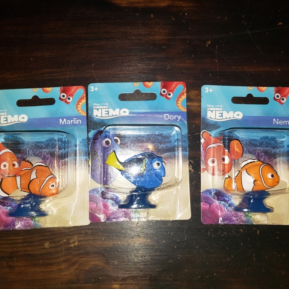 Disney | Toys | Finding Nemo 3pc Figures | Poshmark